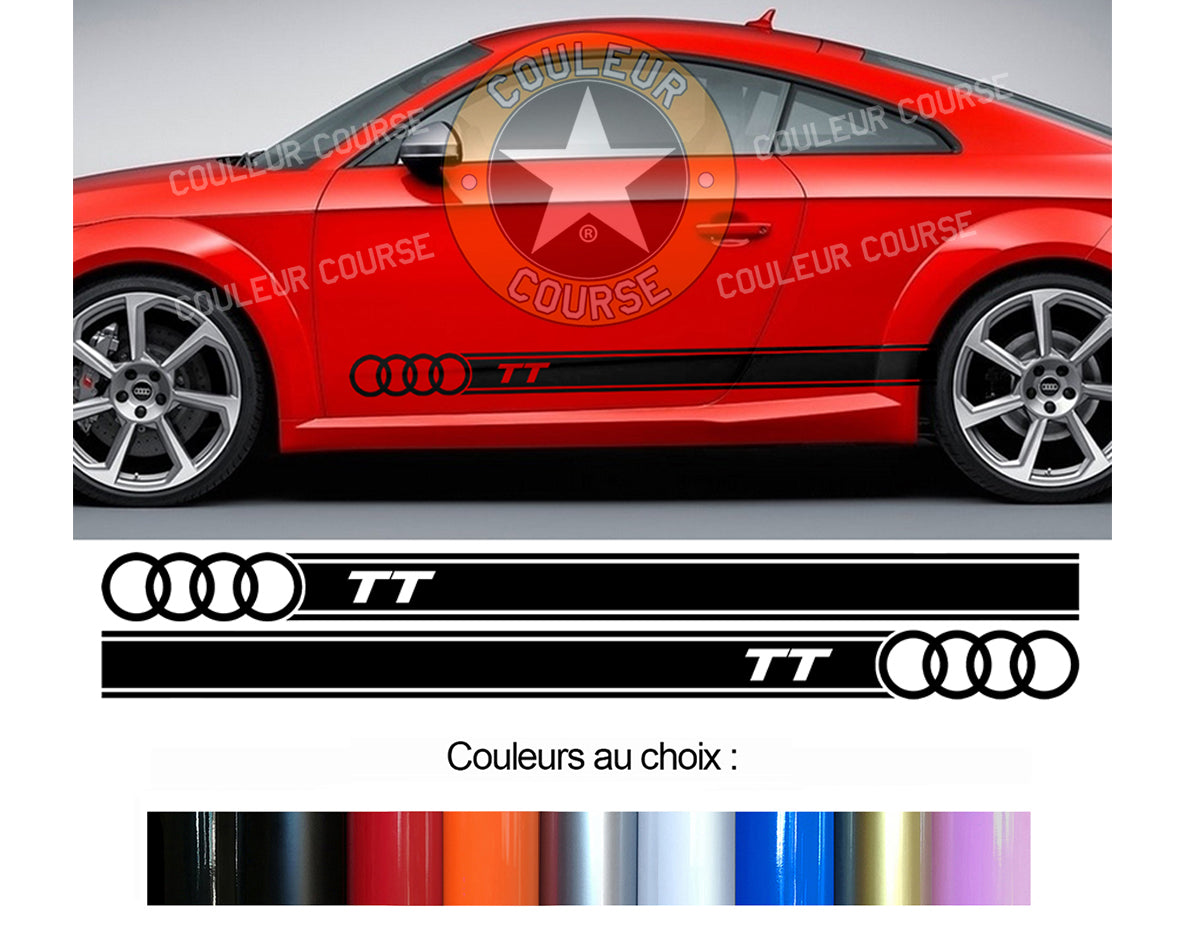 2 x rocker body strips - audi tt - ref: bd100-1tt